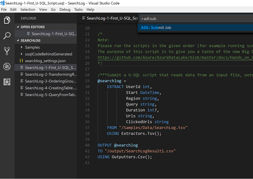 Batch Analytics | azureiotlabs